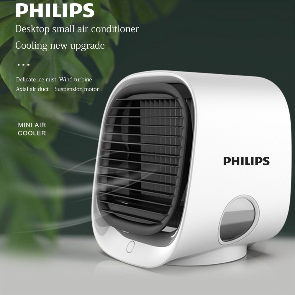 Jual Philips Air cooler Mini Portable Home Office Mute Power Saving Air ...