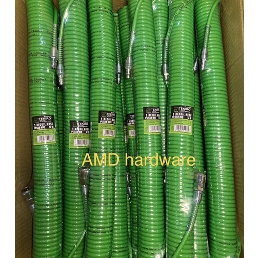 Jual Pilihan TEKIRO Selang Spiral Recoil 9M Hose Angin Kompresor ...
