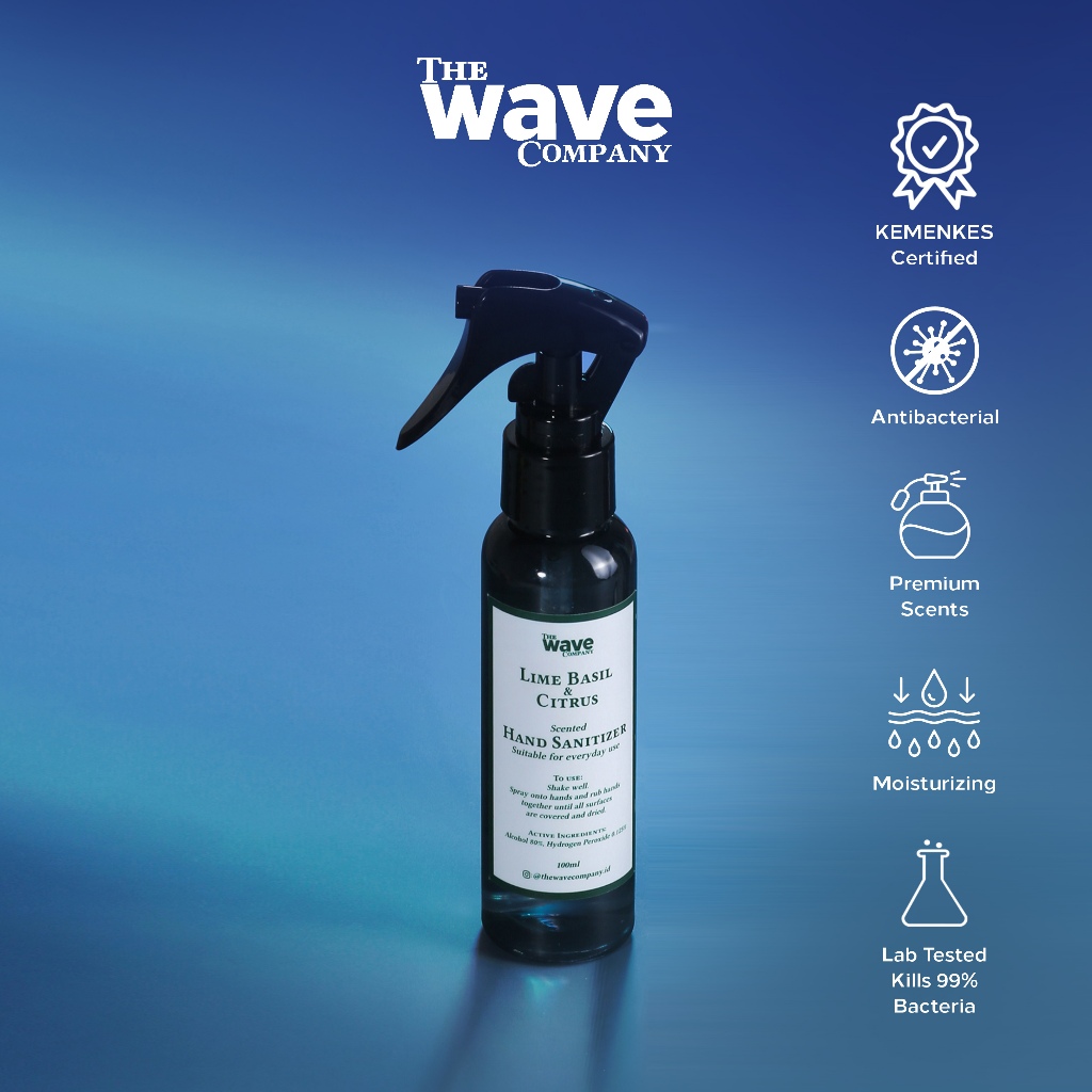 Jual The Wave Company - Scented Hand Sanitizer (100ml) | Shopee Indonesia