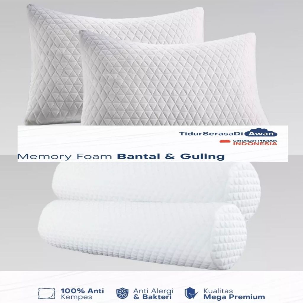Jual BANTAL GULING HOTEL PREMIUM 45x65cm BUSA MEMORY FOAM SUPER LEMBUT ...