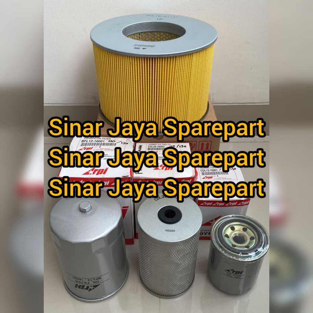 Jual Filter Set Atau Saringan Set Toyota Dyna 130HT 130LT 130XT Hino ...