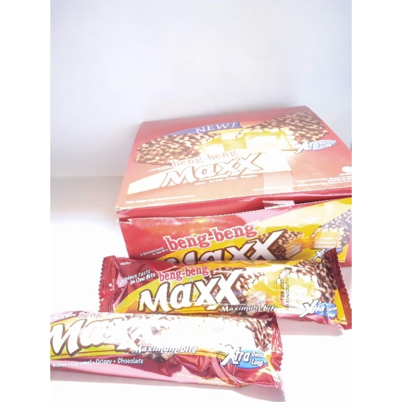 Jual MAYORA Beng Beng MAX 32 gr snack camilan wafer lapis coklat ...