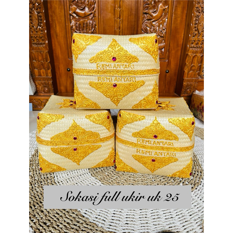 Jual sokasi ukir prade full ukuran 25 cm cukup pejatian | Shopee Indonesia