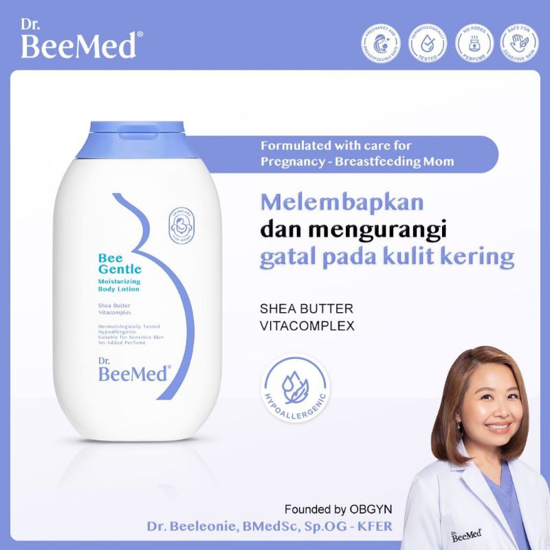 Jual Dr. BeeMed Bee Gentle Moisturizer Body Lotion 200g-Pelembab Kulit ...