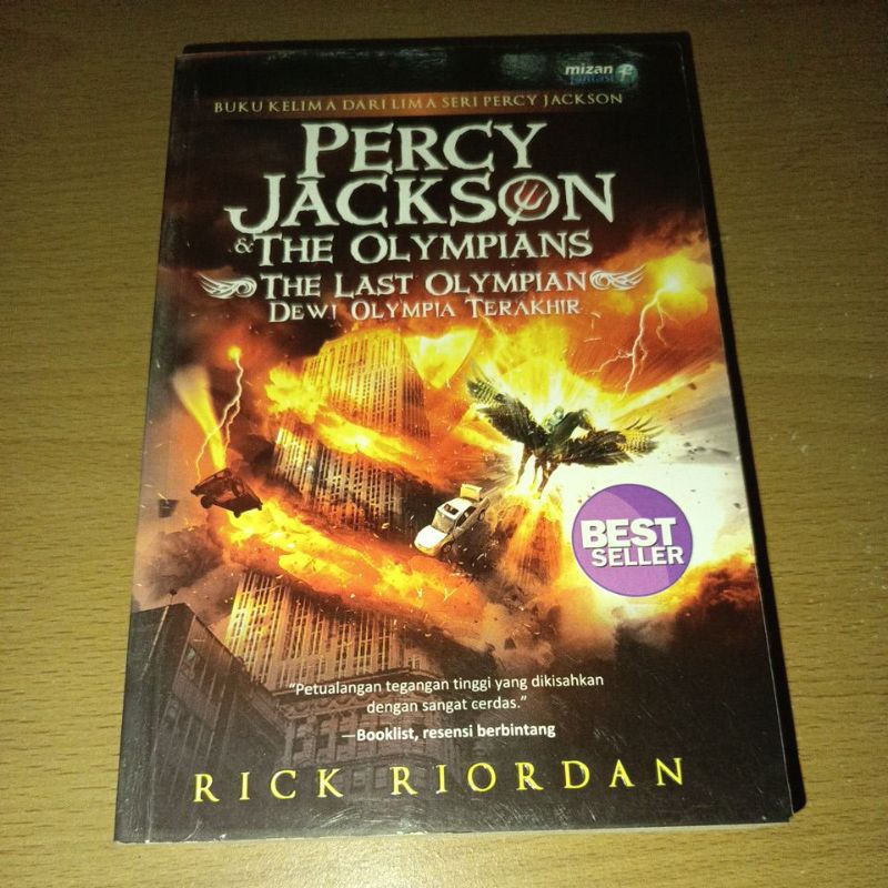 Jual Novel Percy Jackson & The Olympians ( The Last Olympians ...