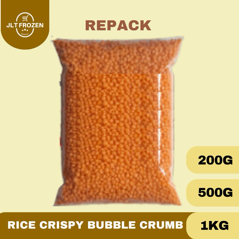Jual Rice Crispy / Bubble Crumbs / Tepung Bulat Krispi Crunchy / Bubble ...