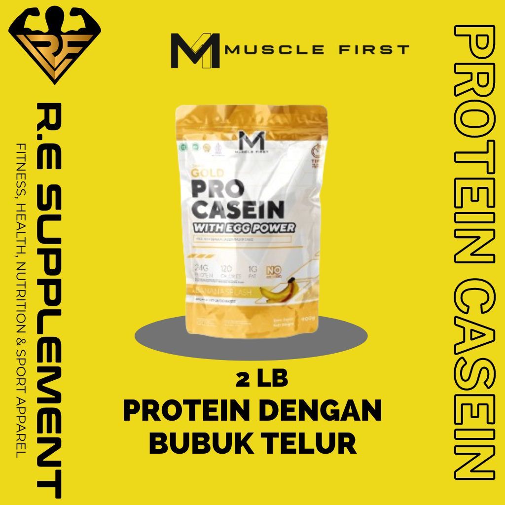 Jual Muscle First Pro Casein 2LB – Protein Lambat Serap untuk Otot Saat ...
