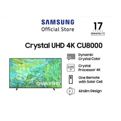 Jual Samsung UA50CU8000K 50 Inch Smart TV Crystal UHD 4K 50CU8000 ...