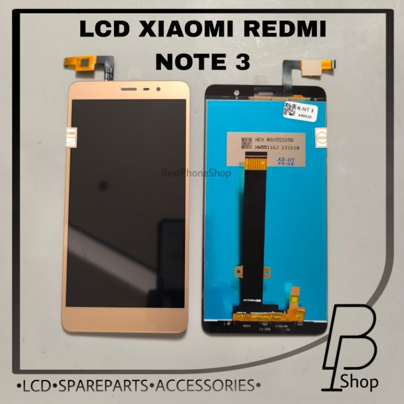 Jual LCD XIAOMI REDMI NOTE 3 (GOLD) | Shopee Indonesia