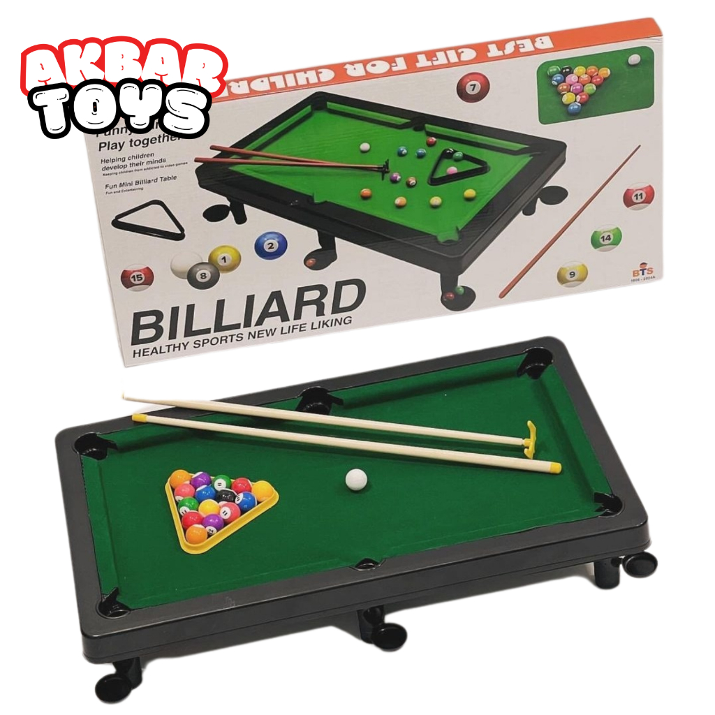 Jual Mainan Anak Meja Billiards Snooker Billiards Table Game | Shopee ...
