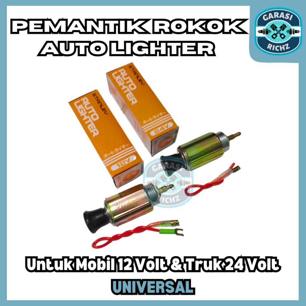 Jual AUTO CIGARETTE LIGHTER 12 VOLT & 24 VOLT / SOCKET PEMANTIK ROKOK ...