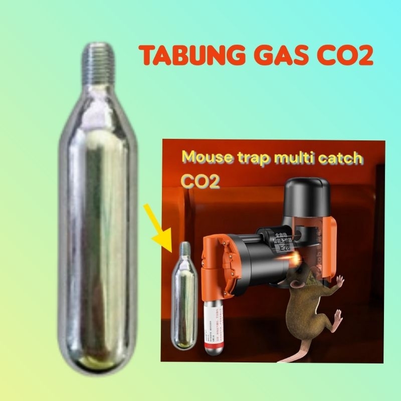 Jual tabung gas CO2 ulir buat mesin mouse trap dll | Shopee Indonesia