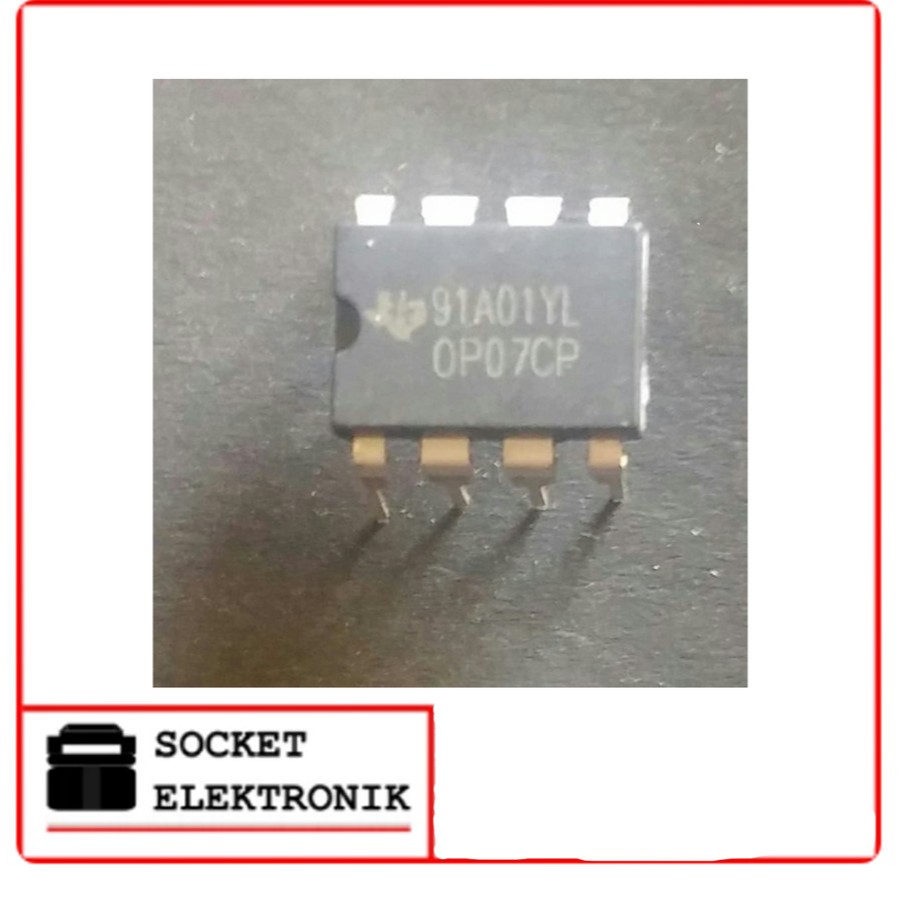 Jual IC DIP OP07 Operational Amplifier Op Amp Ultra Low Offset | Shopee ...