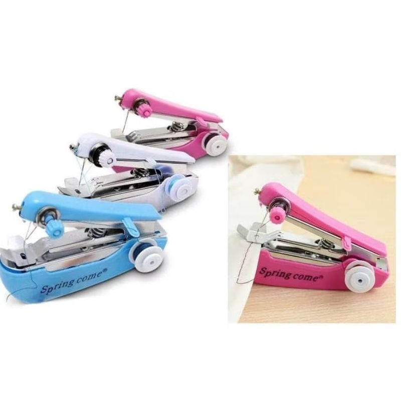 Jual serba murah mesin jahit MINI tangan portable mini staples manual ...