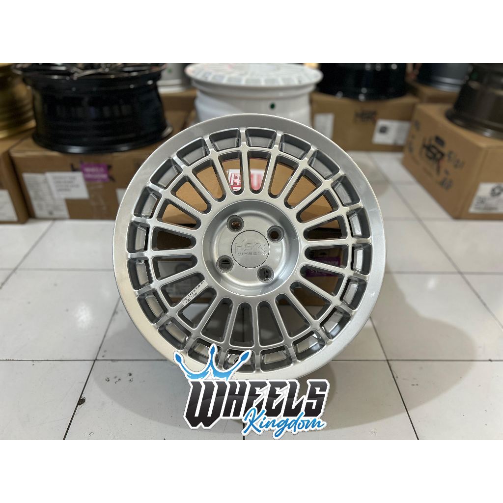 Jual VELG R15 VELG MOBIL RALLY RACING LOOK RING 15 JARI JARI HSR FUTBULS PCD LUBANG 4X100 LEBAR ...