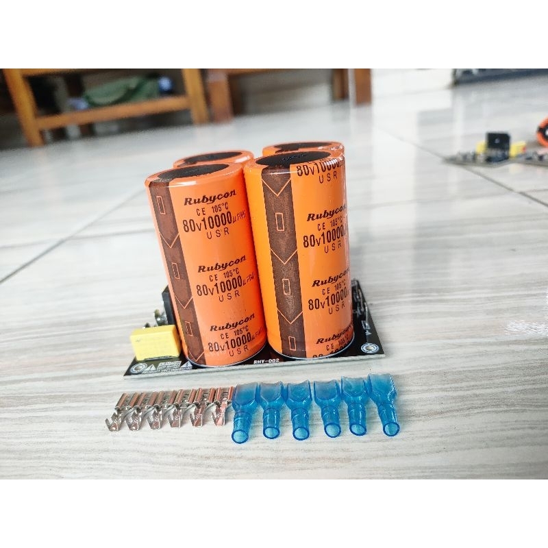 Jual Kit PSU Power Supply Power Bank 4 Elko 10000UF 80V Rubycon Plus Soket Skun | Shopee Indonesia