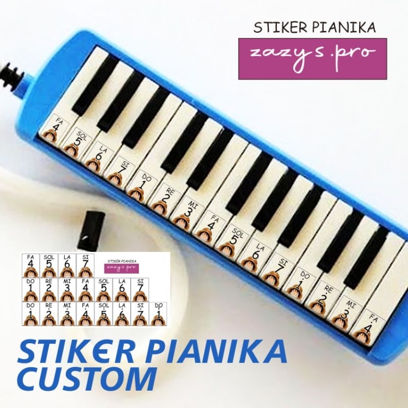 Jual Sticker Pianika Bisa Custom Gambar | Shopee Indonesia