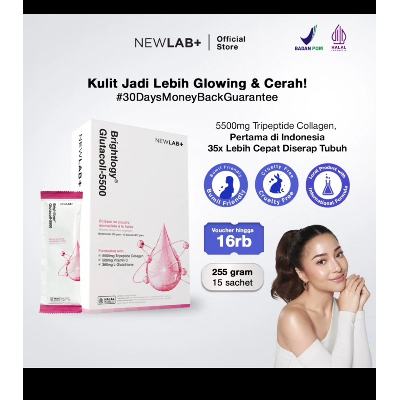 Jual (free gift) Collagen Newlab original | Shopee Indonesia