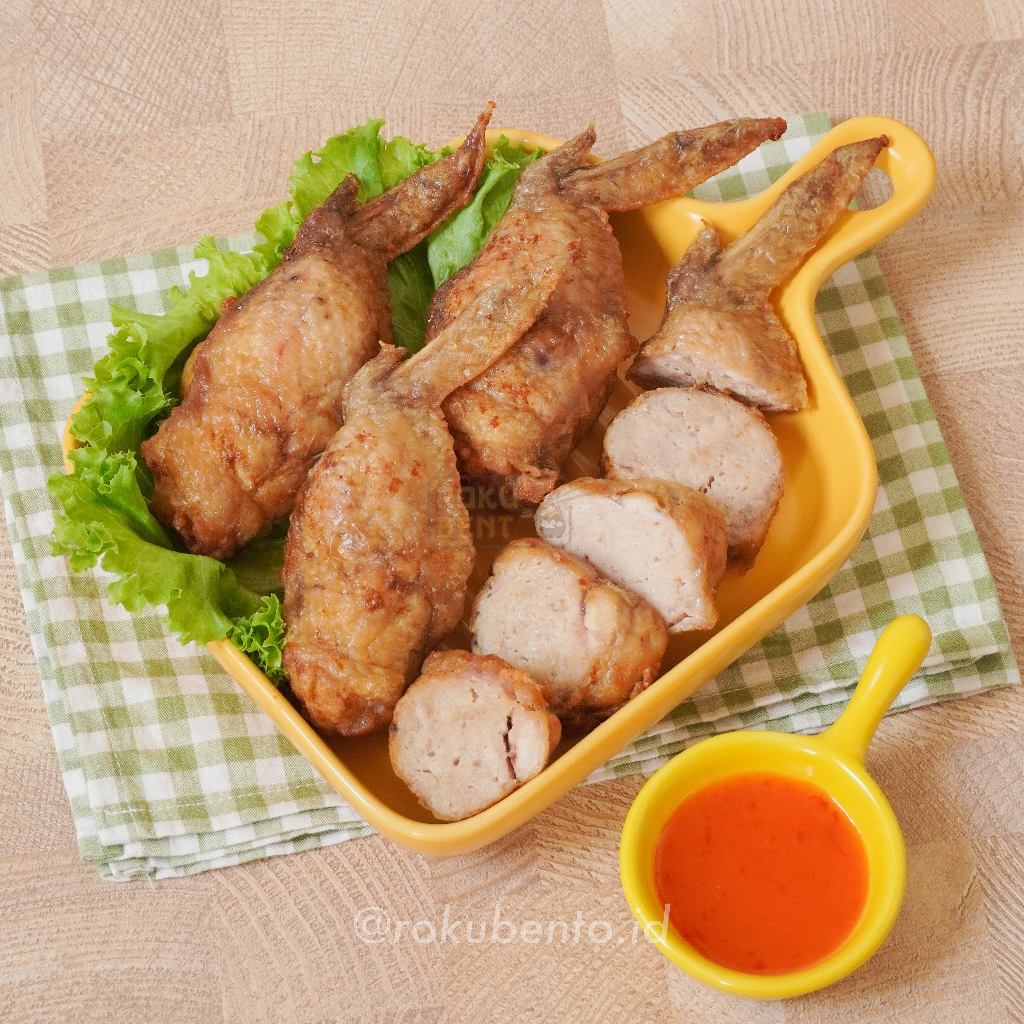 Jual Chicken Teba Roku Bento Bandung - Nugget Sayap Ayam / Wing ...