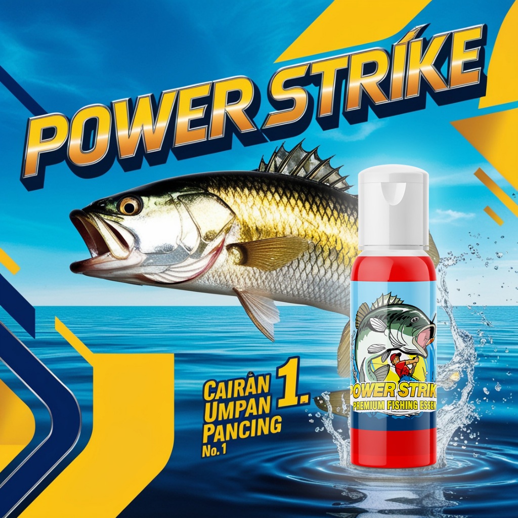 Jual POWER STRIKE - 30ml Formula Essen Pancing Unggul untuk Menarik ...