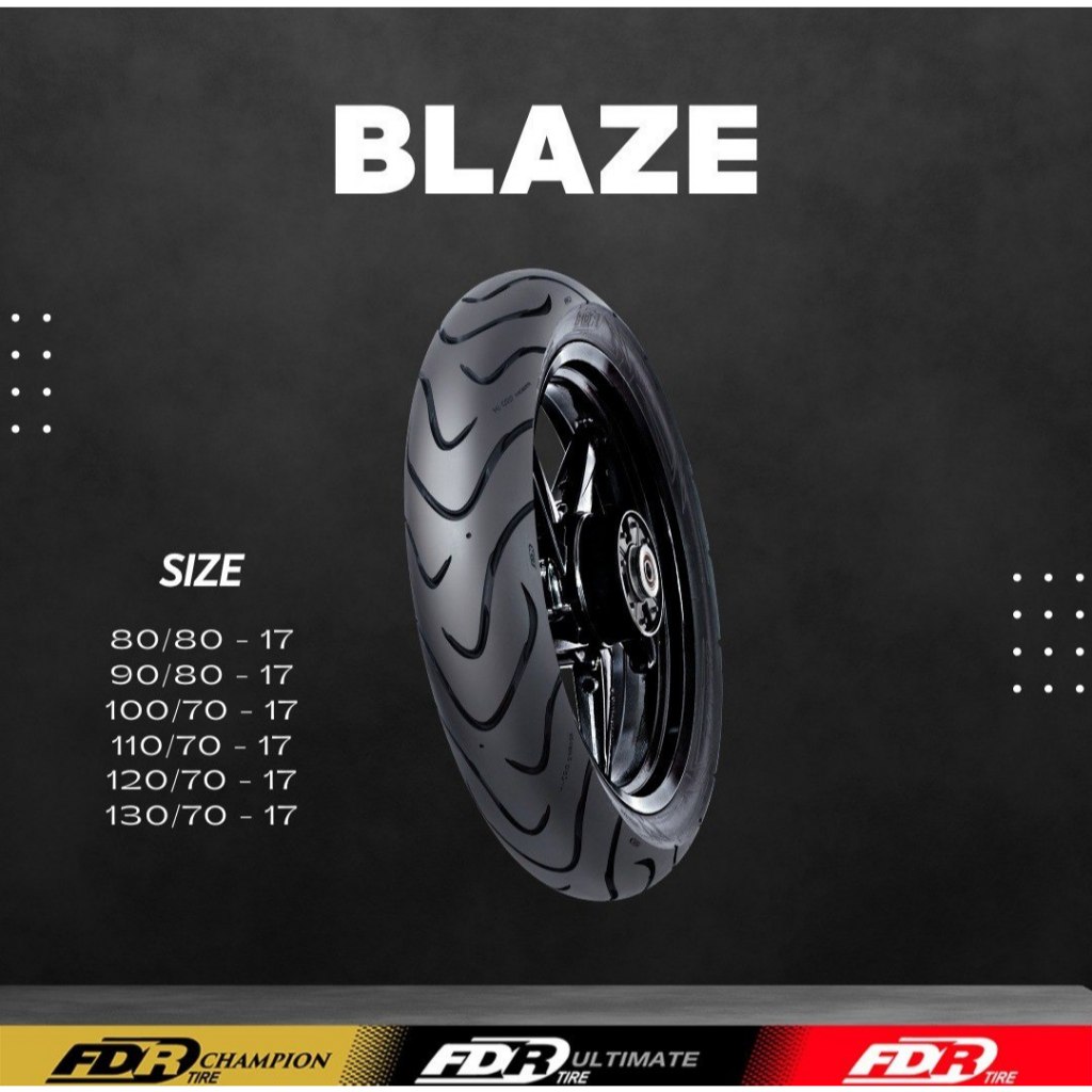 Jual (BAYAR DITEMPAT) BAN FDR 110/70-17 BLAZE, SPORT XR EVO, MAXTREME ...