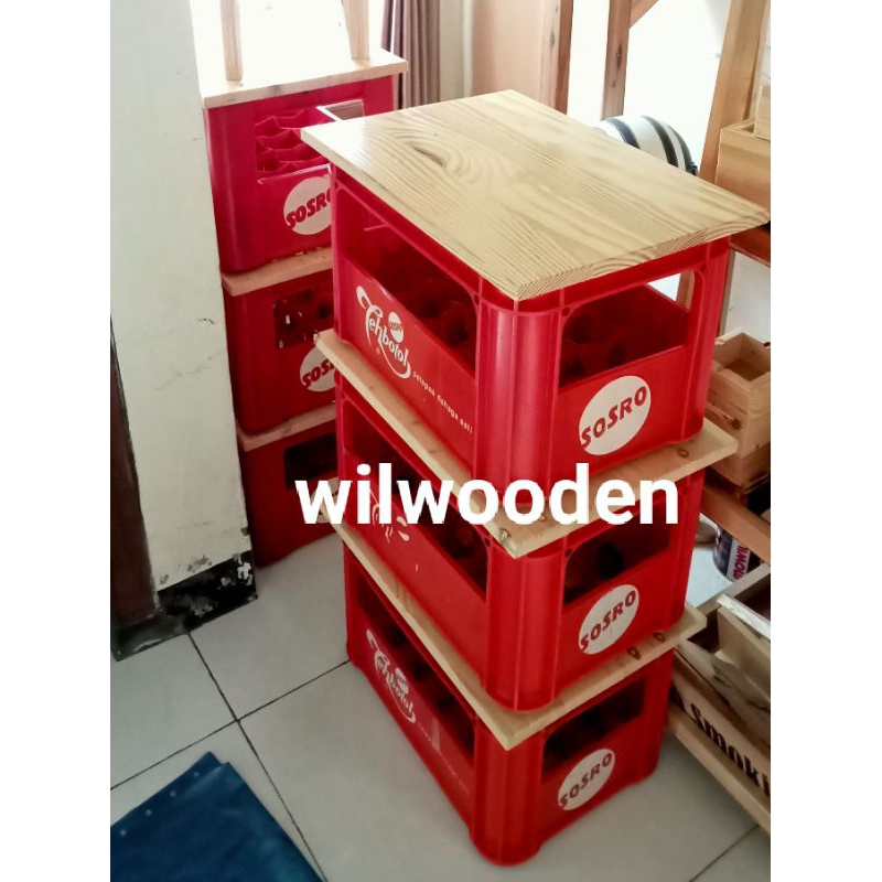 Jual Meja krat botol ( bisa untuk meja dan kursi ) | Shopee Indonesia