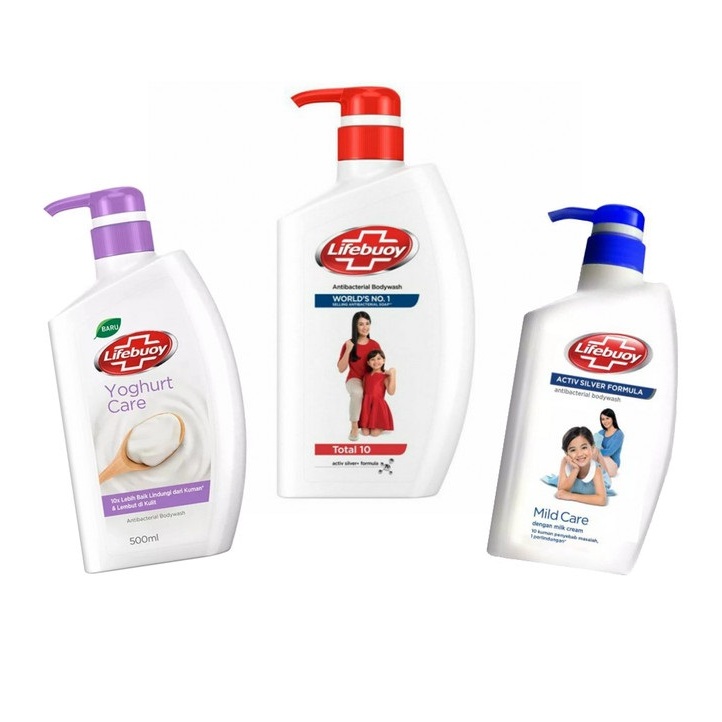 Jual Lifebuoy Body Wash Pump 500 ml All Varian - Lifebuoy Sabun Mandi Cair Botol Pump 500 ml ...
