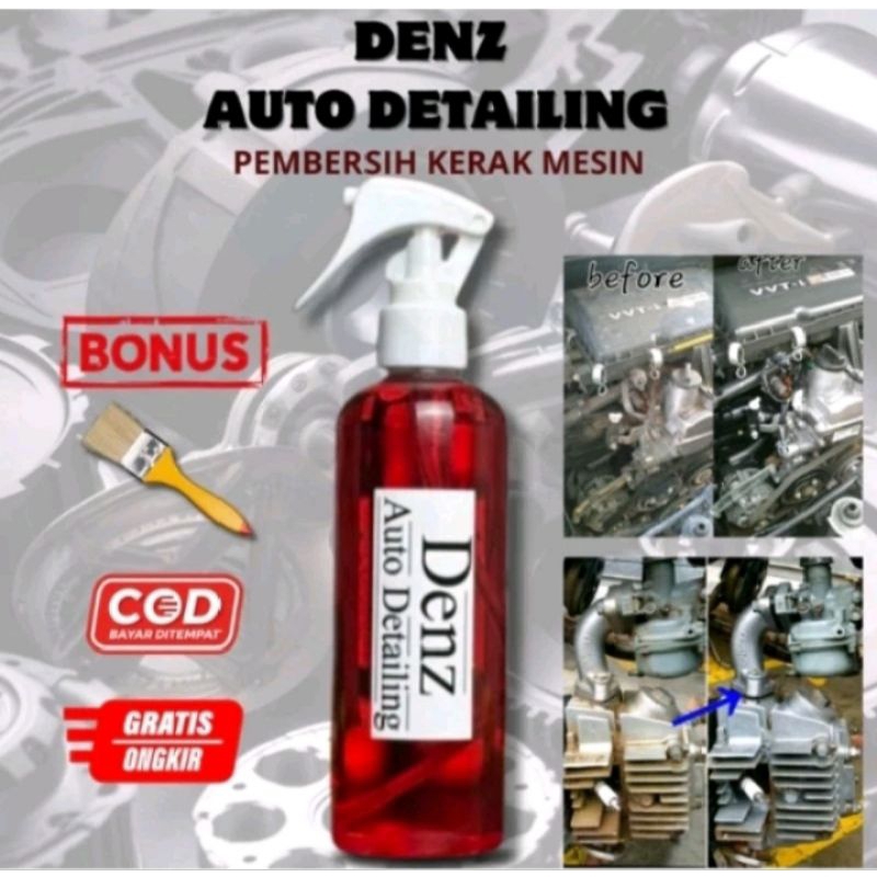 Jual Denz auto Detailing/Pembersih kerak mesin motor dan mobil ...