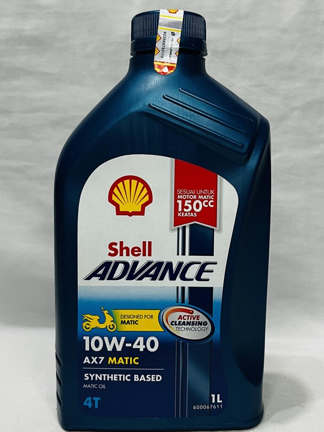 Jual Shell Advance AX7 Matic 1L - Oli Nmax, Aerox | Shopee Indonesia