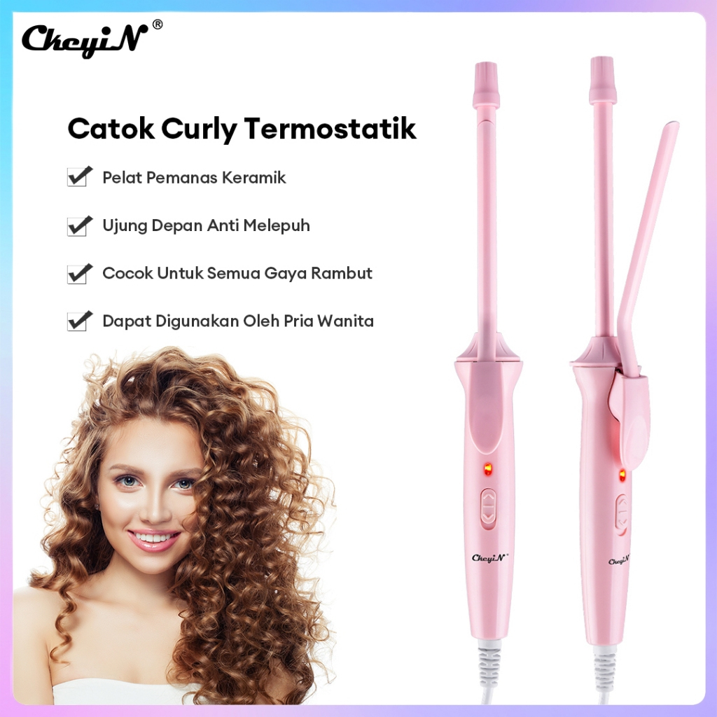 Jual CkeyiN Hair Curler Termostatik Catokan Keriting Hair Curly Catokan Curly Profesional ...