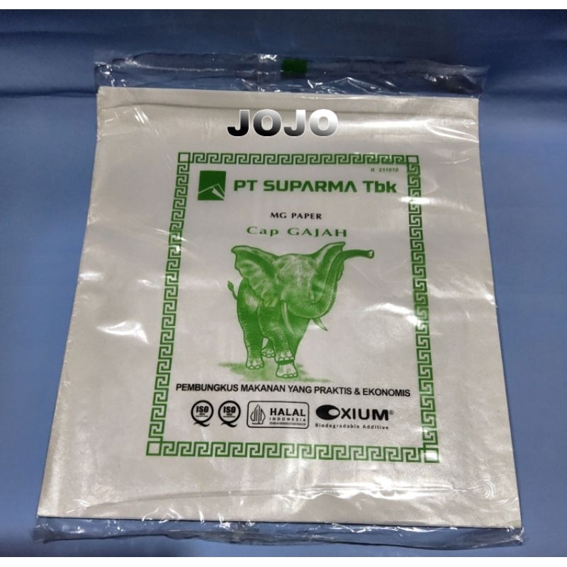 Jual Kertas Nasi / Paper Rice 1 pack isi 100 lembar, Uk P27x L25 cm ...