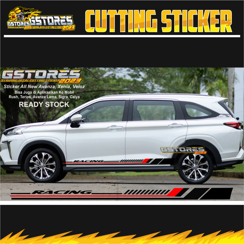 Jual STICKER AVANZA NEW VELOZ 2022 2023 XENIA 2022 2023 STICKER CUTTING ...