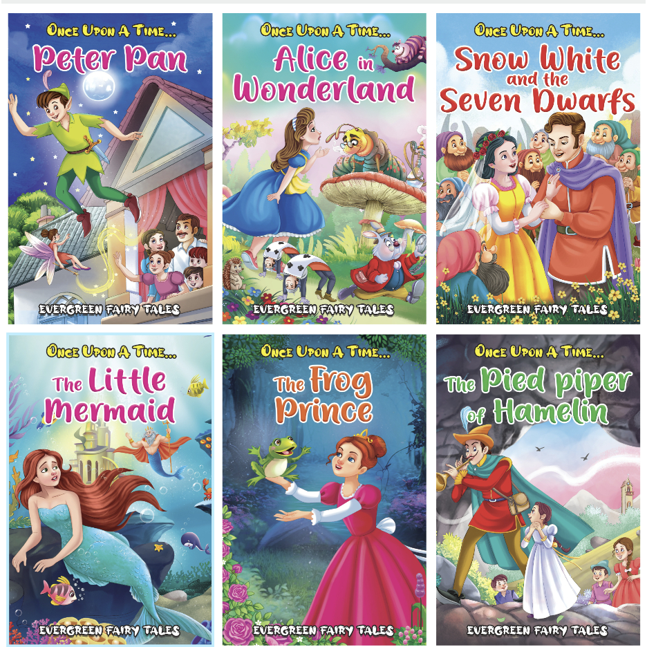 Jual [Mind To Mind] Evergreen Fairy Tales English Story Books Preschool ...