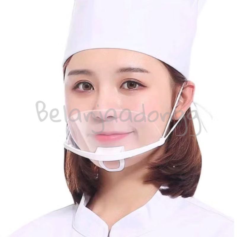 Jual MOUTH SHIELD - FACE SHIELD MULUT - PENUTUP HIDUNG DAN MULUT KOKI ...