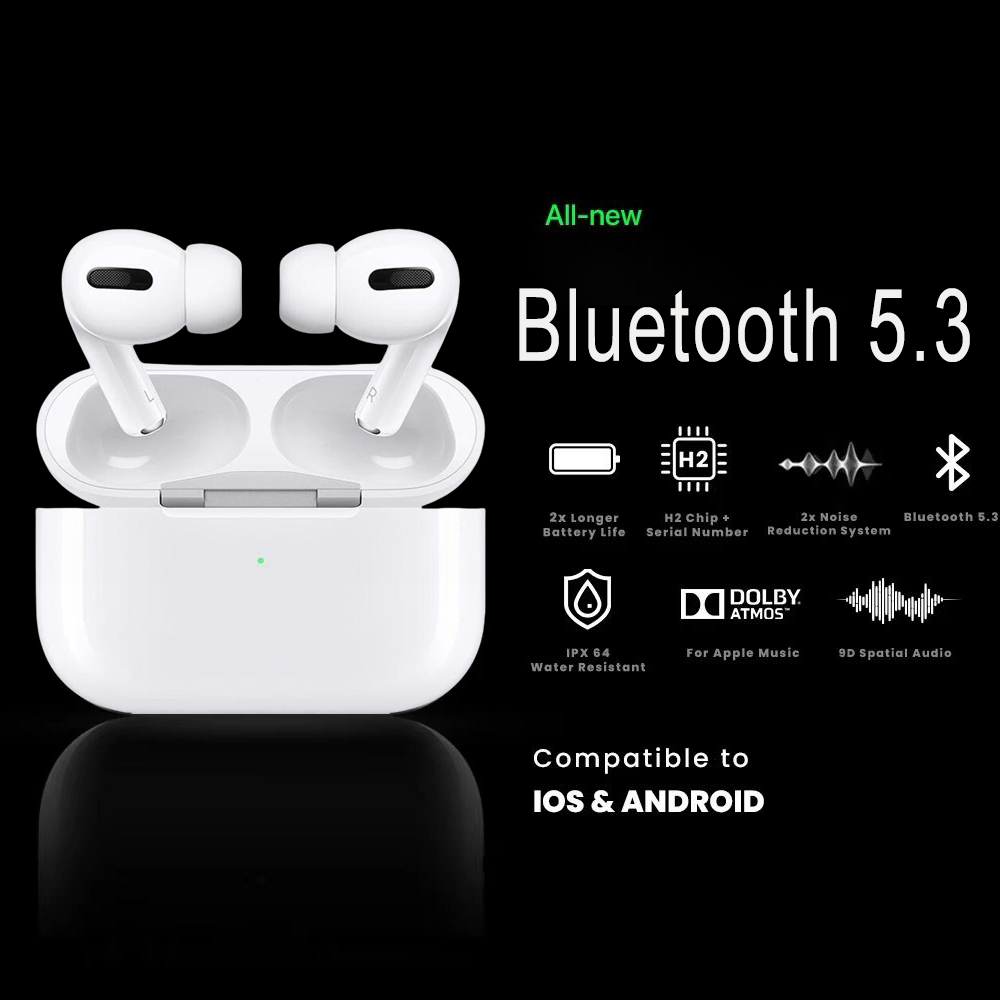 Jual Indonesia pods Gen 3 Headset Bluetooth Earphone Earbuds Handsfree ...