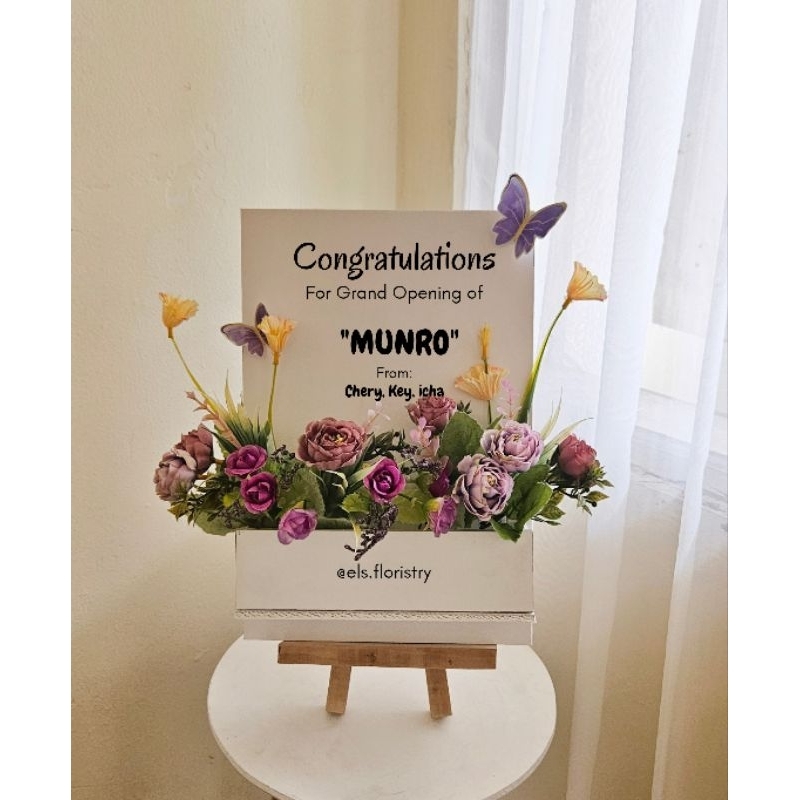 Jual PAPAN BUNGA MEJA / PAPAN OPENING / PAPAN WISUDA / PAPAN ULANG ...