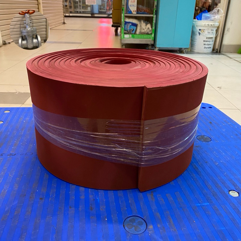 Jual karet spon silikon 20mm x 1m / sponge lembaran / silicone rubber ...