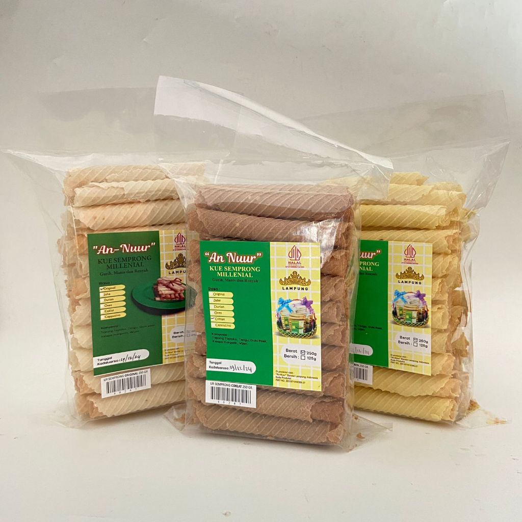 Jual Kue Semprong A Nur 250 Gram All Variant | Shopee Indonesia