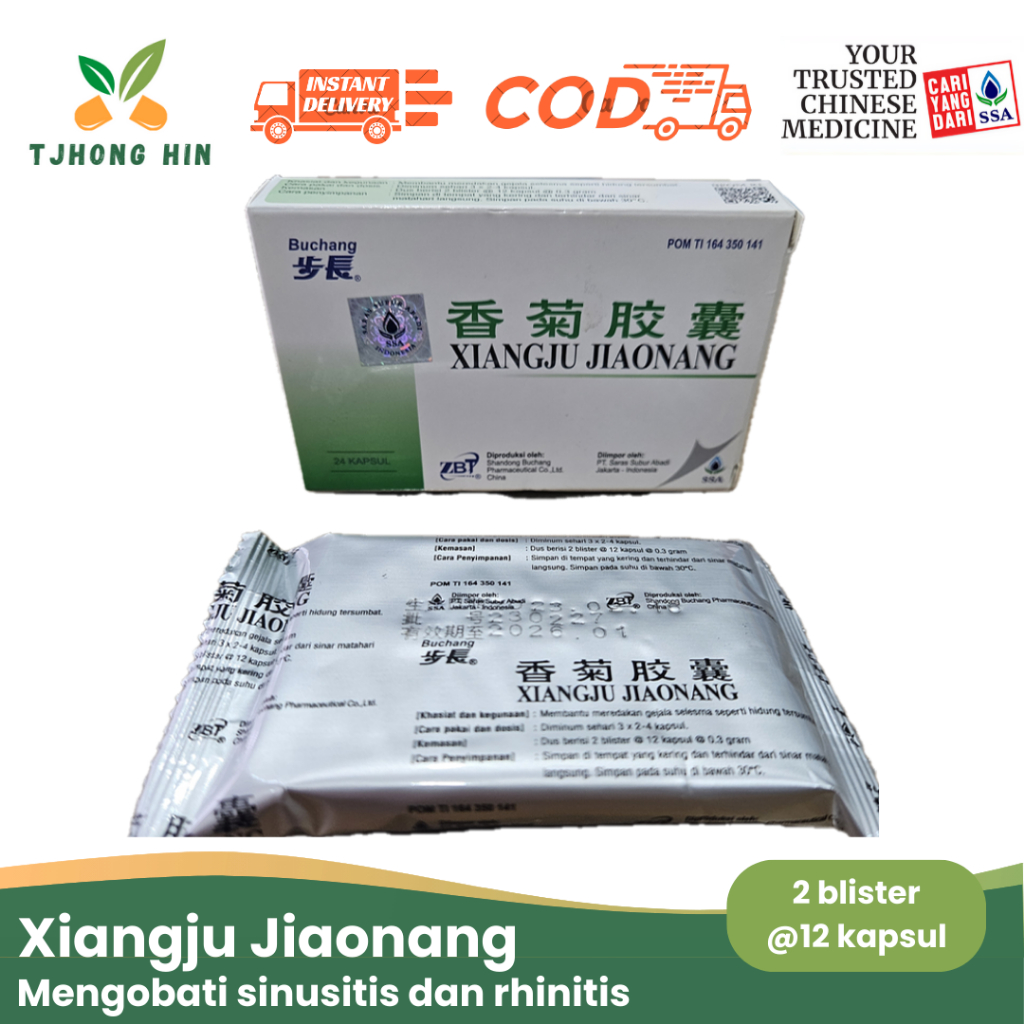 Jual Xiangju Jiaonang / Mengurangi Peradangan / Mengatasi SInusitis / Gejala Sinusitis ...