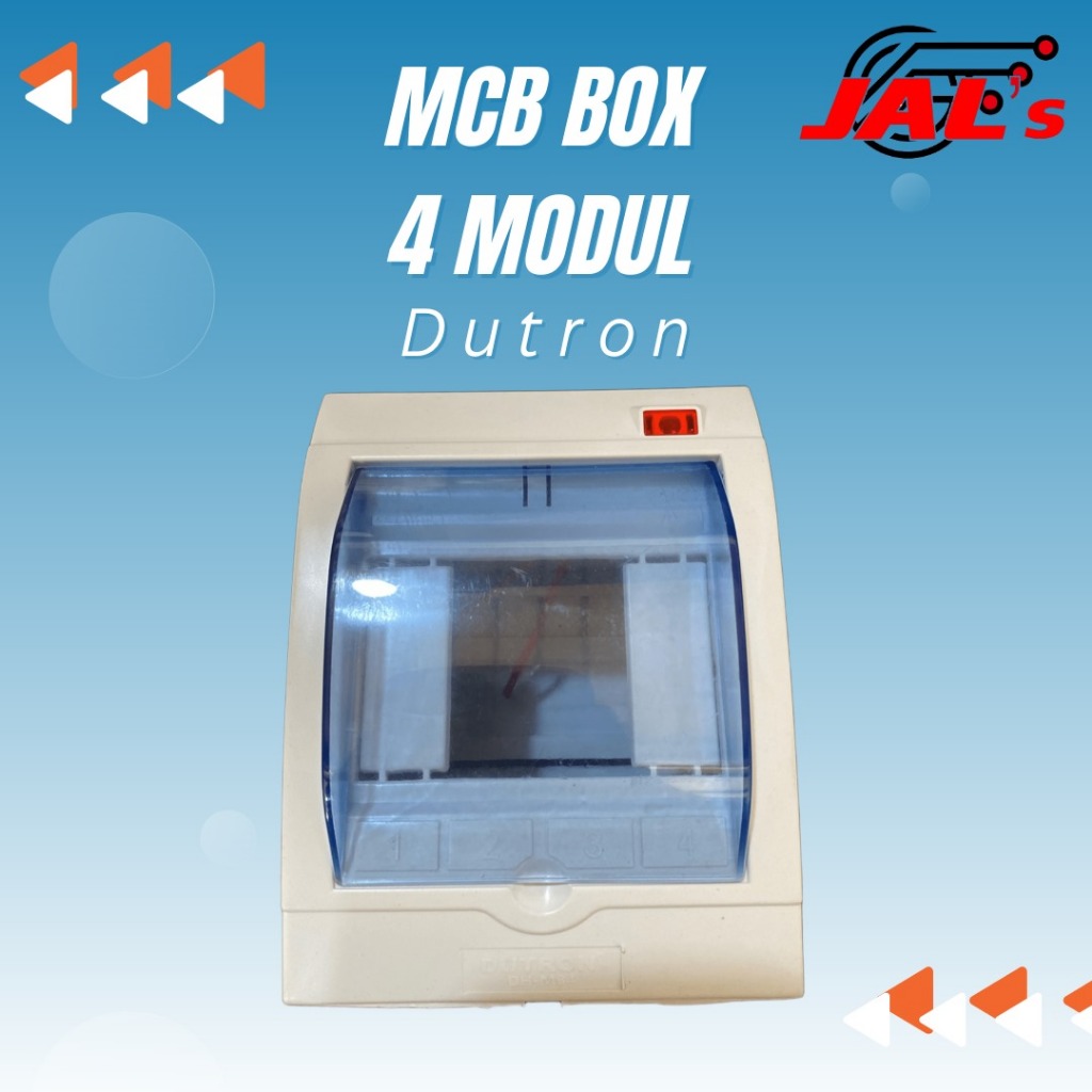 Jual Box MCB 4 Modul Tanam Tempel Bok Group Inbow Outbow Dutron ...