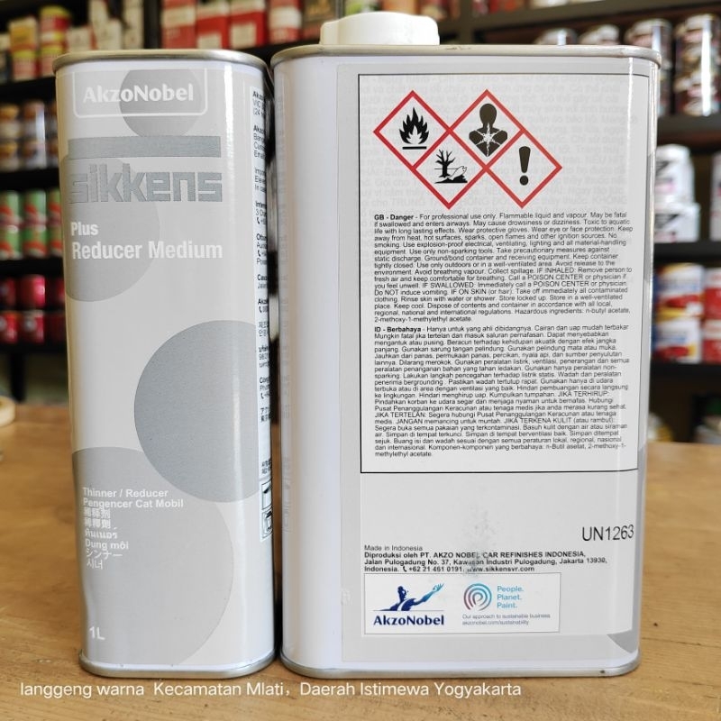 Jual Sikkens Reducer Medium / Thinner Normal | Shopee Indonesia