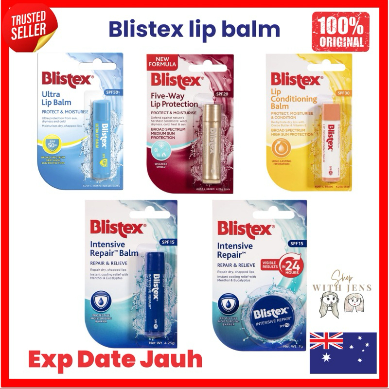 Jual Blistex Original from Australia Lip Balm Conditioning Protection ...