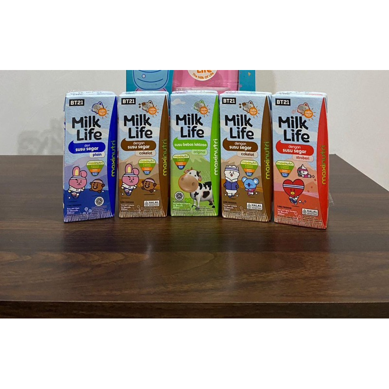 Jual Susu MilkLife 200ml edisi BT21 | Shopee Indonesia