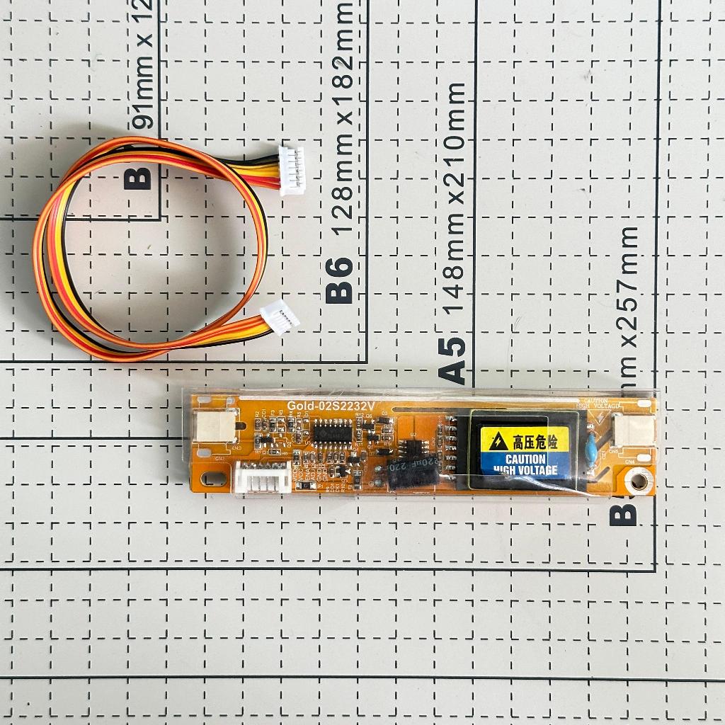 Jual Inverter CCFL Backlight Driver Lampu LCD TV Monitor Soket 2 Lampu ...