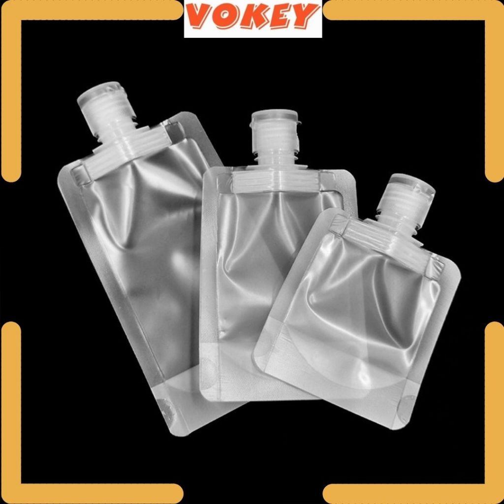 Jual VOKEY Tempat Penyimpanan Botol Wadah Isi Ulang Refill Cairan 30 50 ...