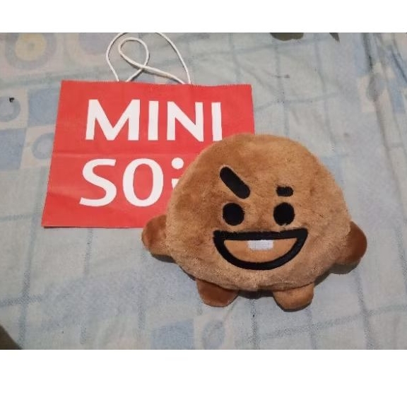 Jual Boneka BT21 x MINISO shooky ori/plush 9inc shooky | Shopee Indonesia