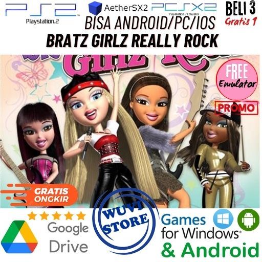 Jual Jual PS 2 Bratz Rock Angelz| Bisa di PC / Android / IOS Plus ...