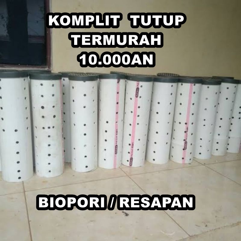 Jual PIPA BIOPORI pot tanaman humus RESAPAN AIR HUJAN D2 INCH 30 CM cm ...