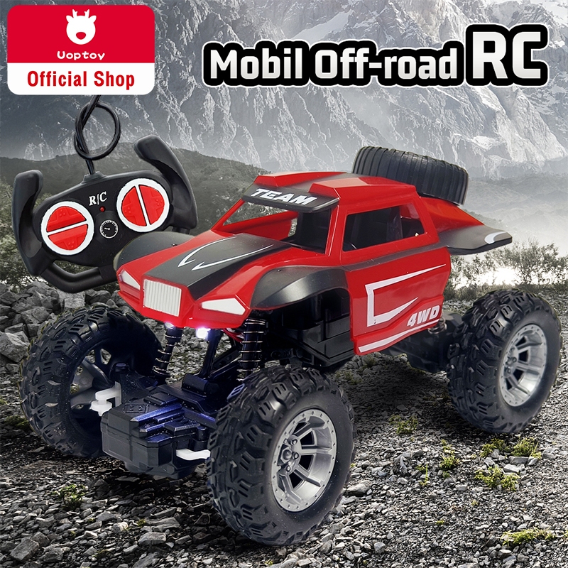 Jual Uoptoy Mainan Mobil Remote Control Offroad Alloy Climbing Car RC ...