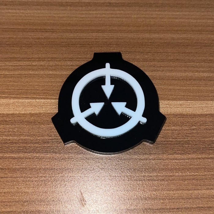 Jual Magnet Kulkas Logo SCP Foundation Timbul MURAH | Shopee Indonesia